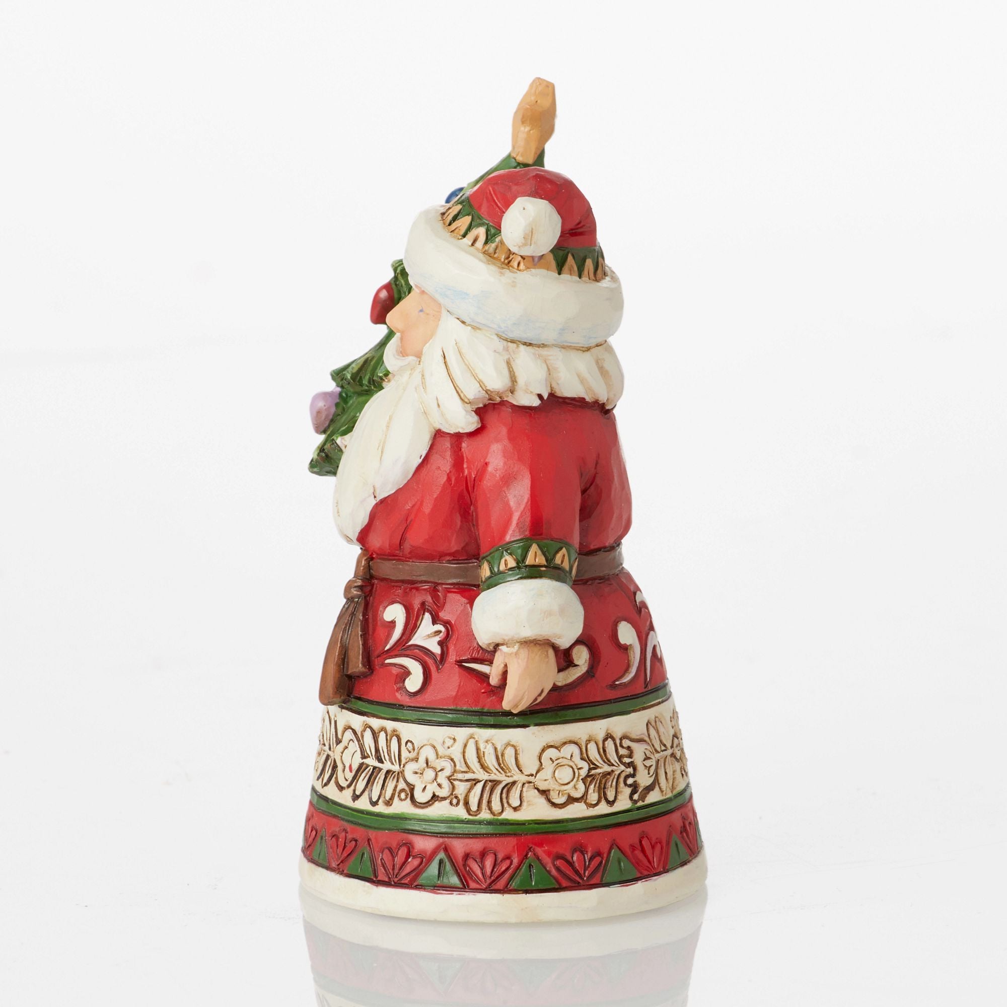 Mini Santa Holding Tree – Jim Shore
