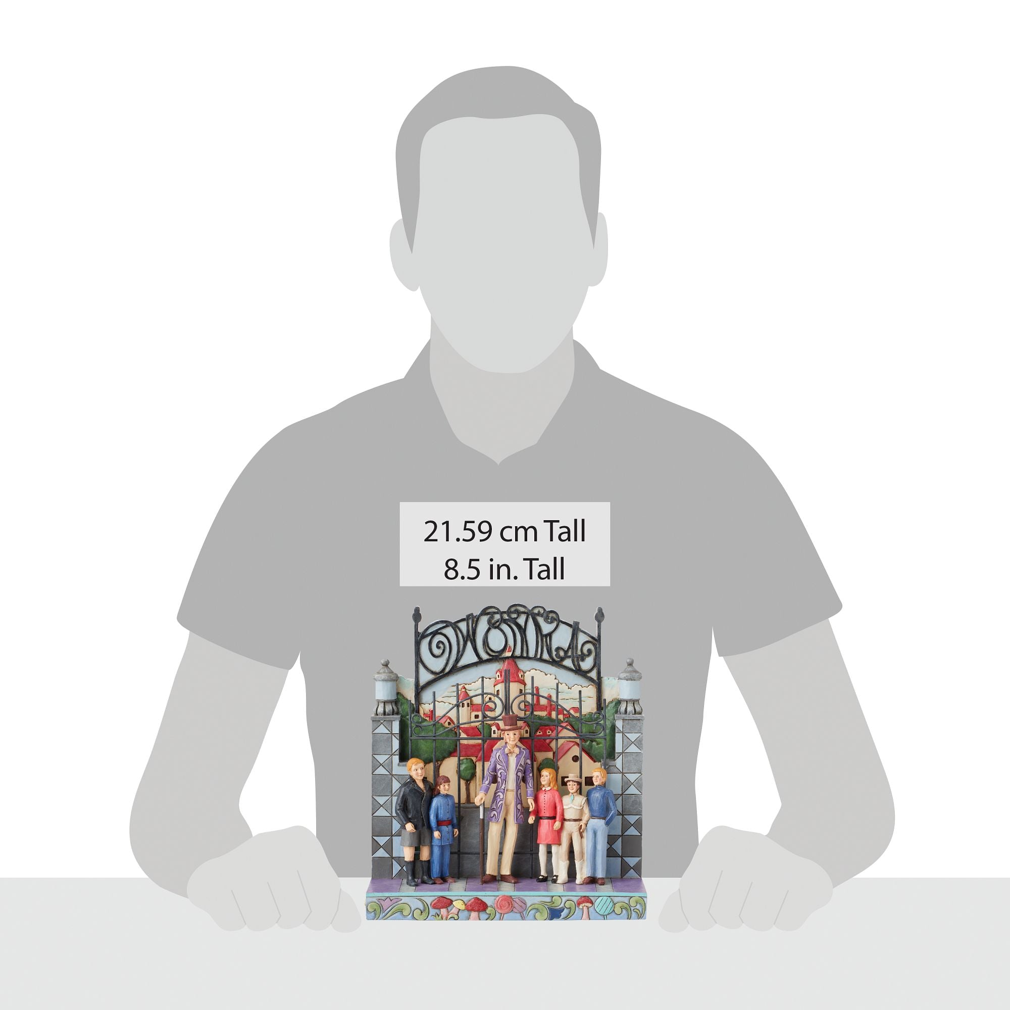 Willy Wonka w/Children By Gate – Jim Shore