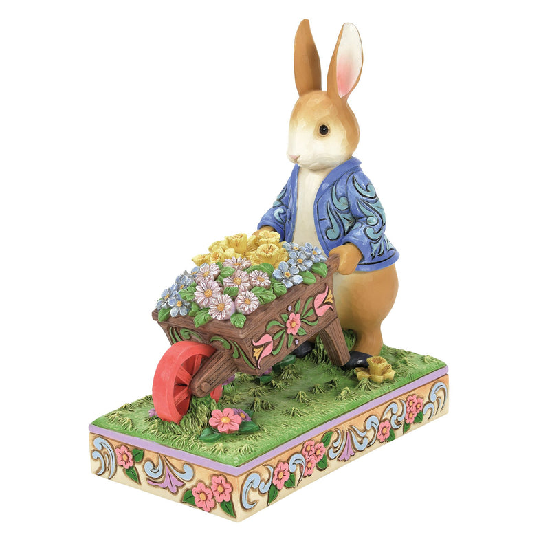 Peter Rabbit with Wheelbarrow – Jim Shore