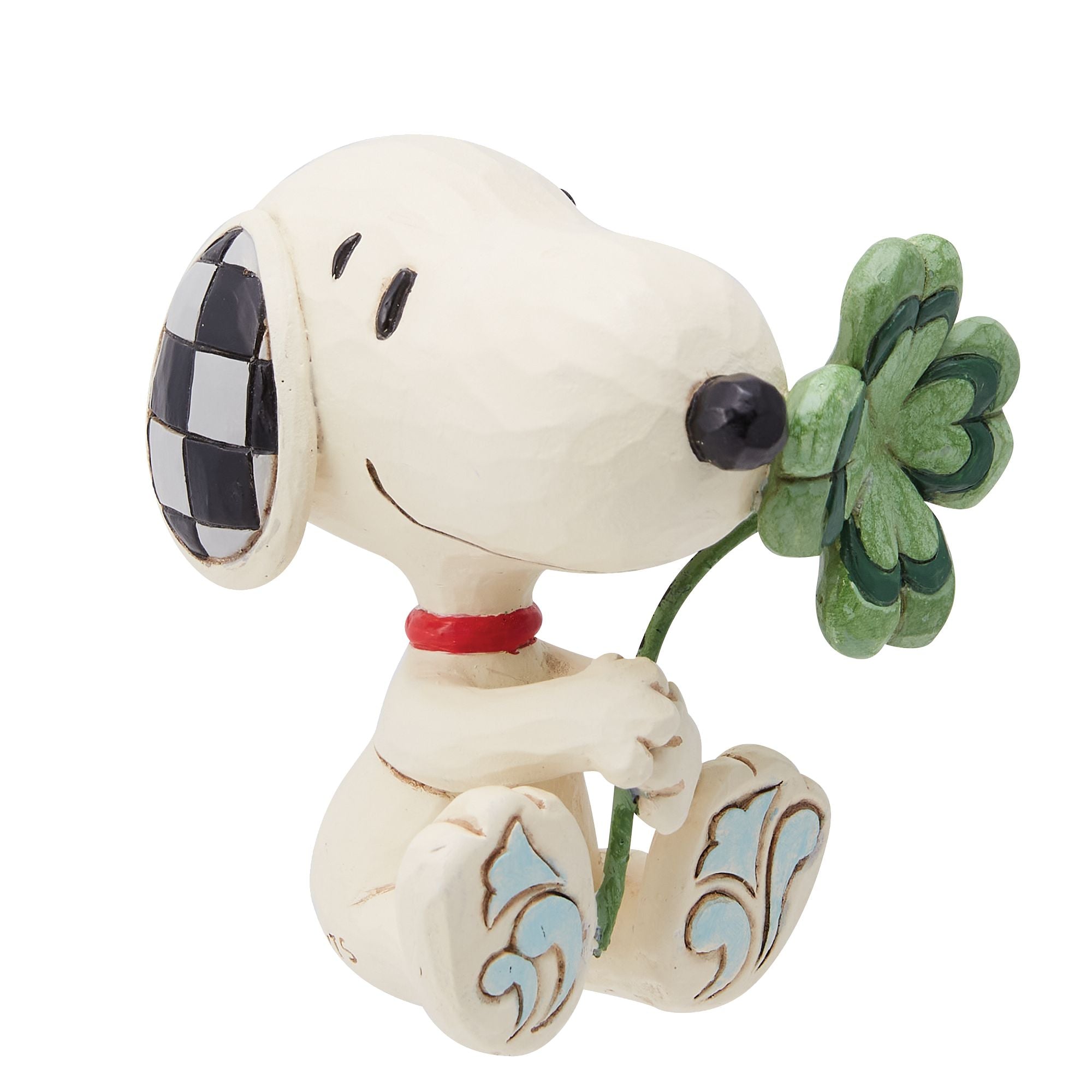 Snoopy with Clover Mini – Jim Shore