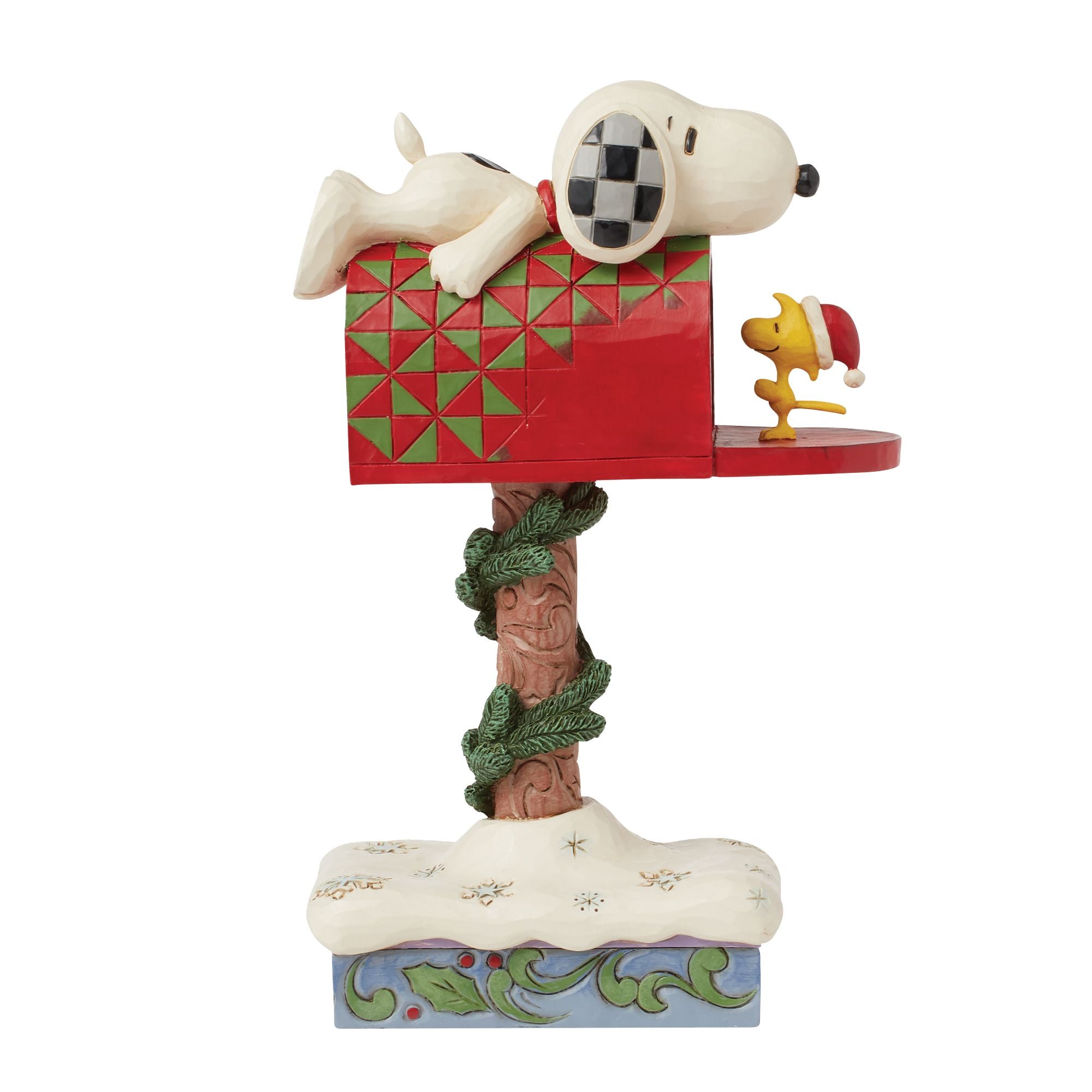 Snoopy & Woodstock Mailbox – Jim Shore