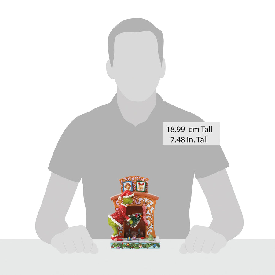 Grinch Pushing Tree Up – Jim Shore