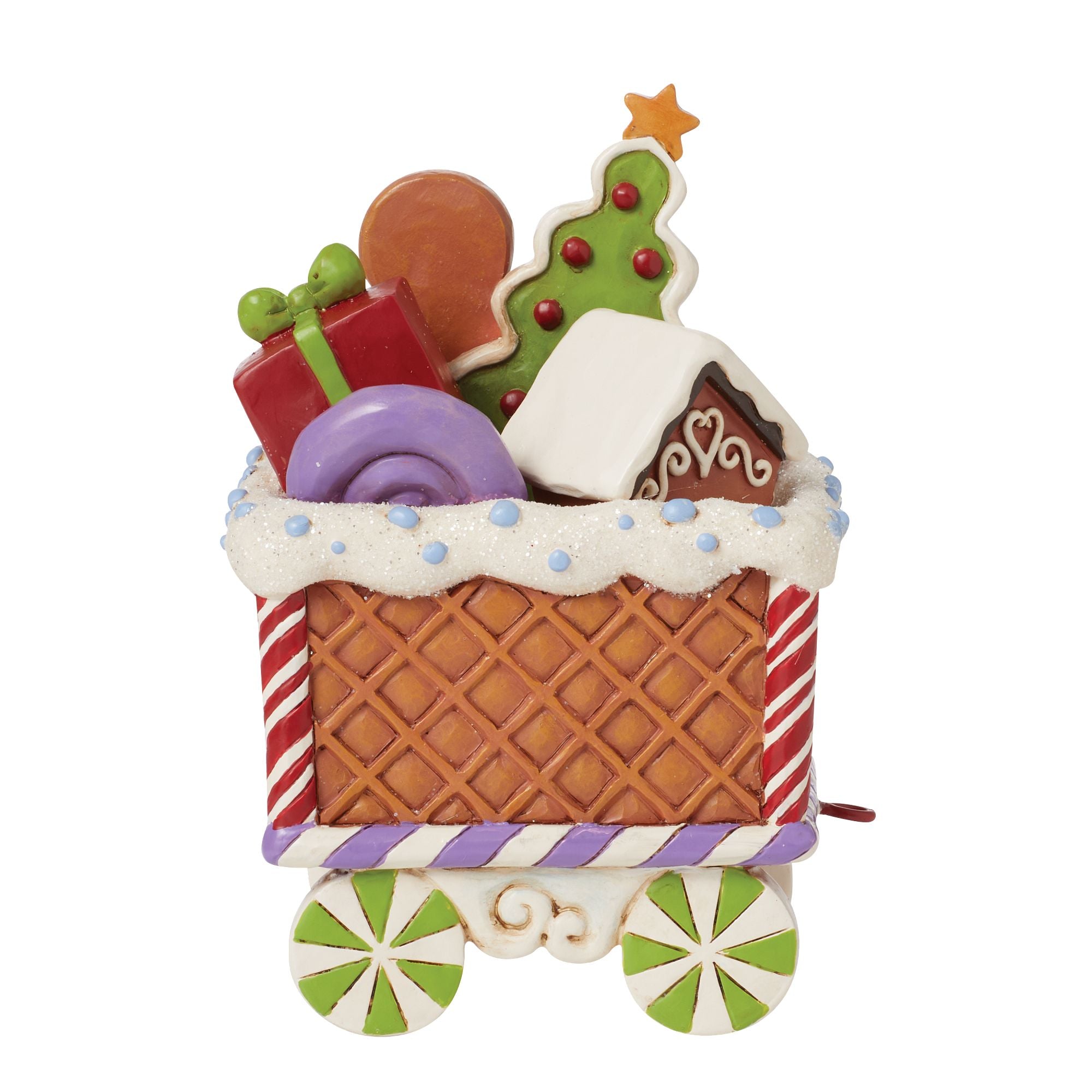 Gingerbread Train Car Figurine – Jim Shore