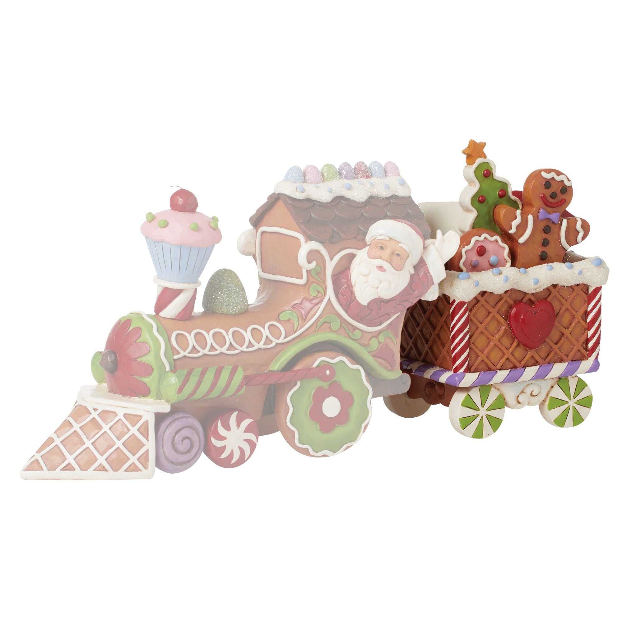 Gingerbread Train Car Figurine – Jim Shore