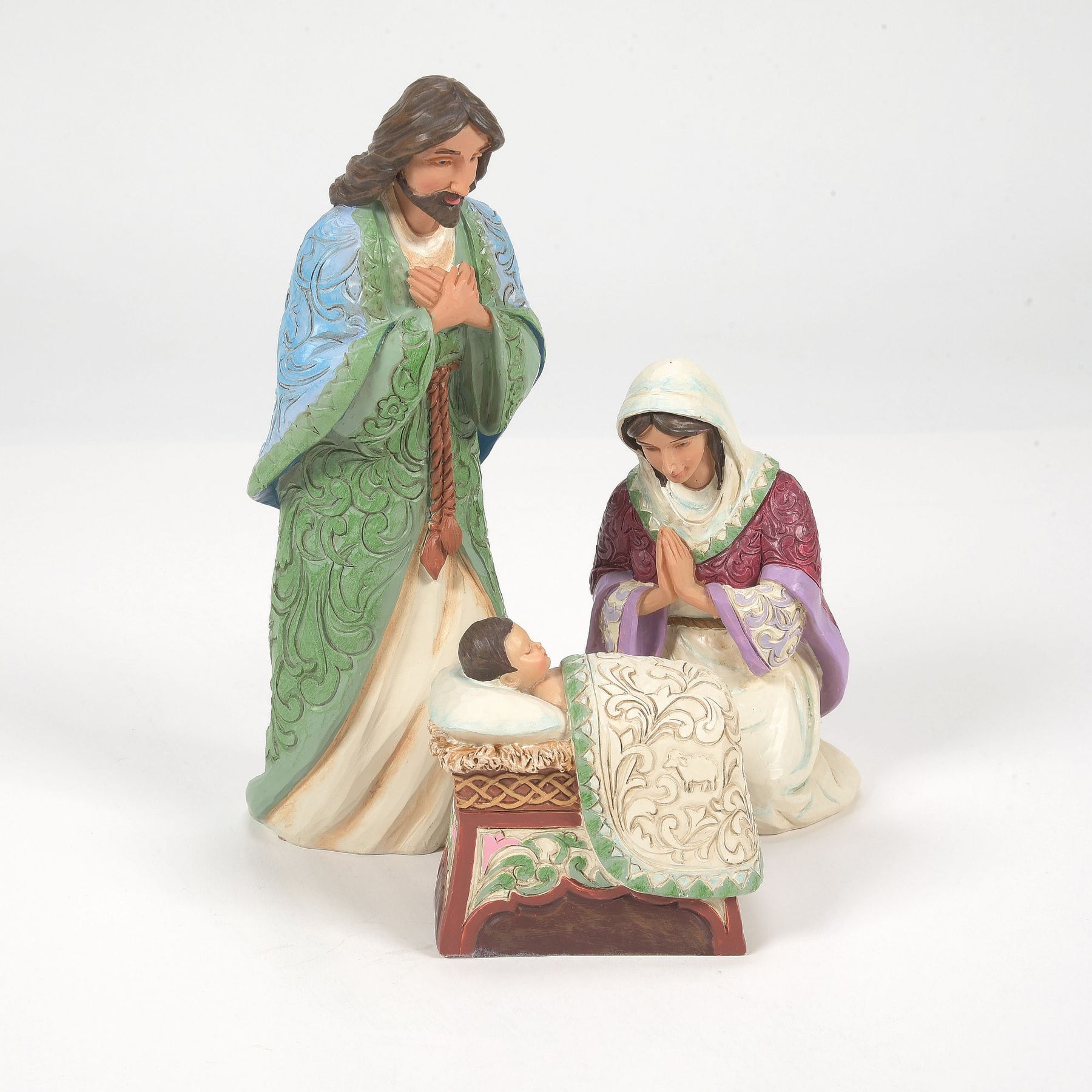 10 PC Nativity Set Figurines – Jim Shore