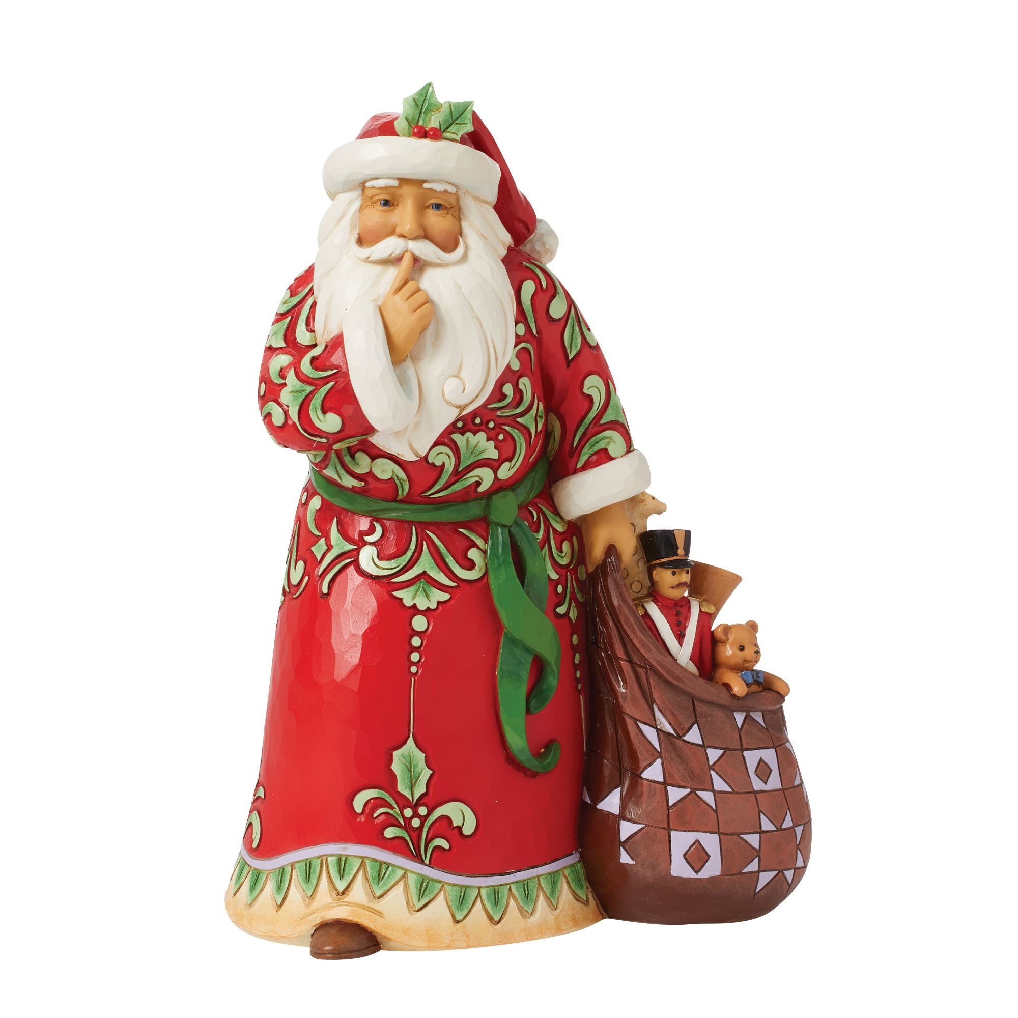 Shush Santa Figurine – Jim Shore