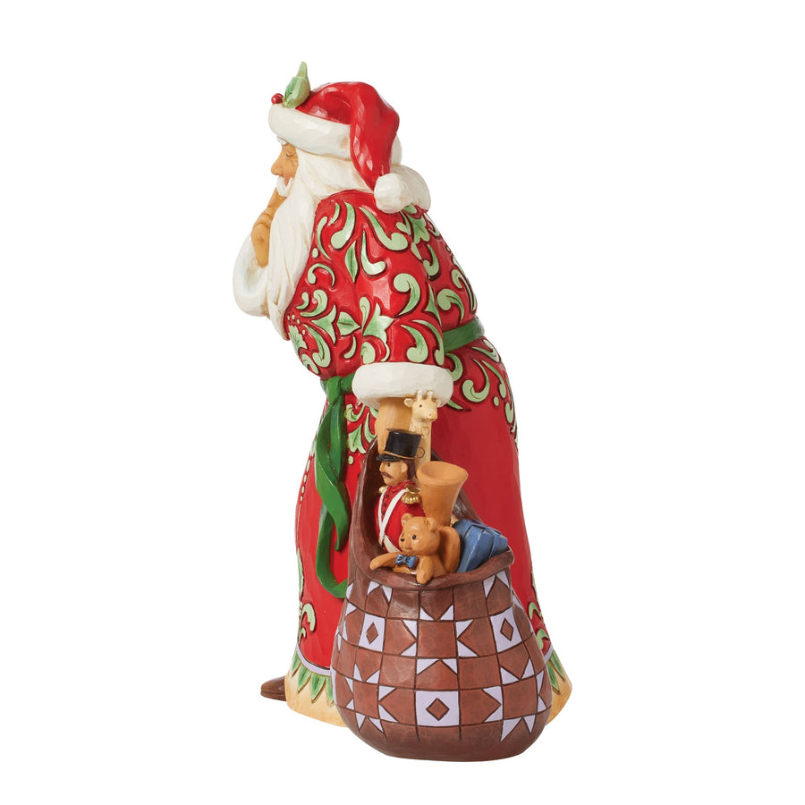 Shush Santa Figurine – Jim Shore