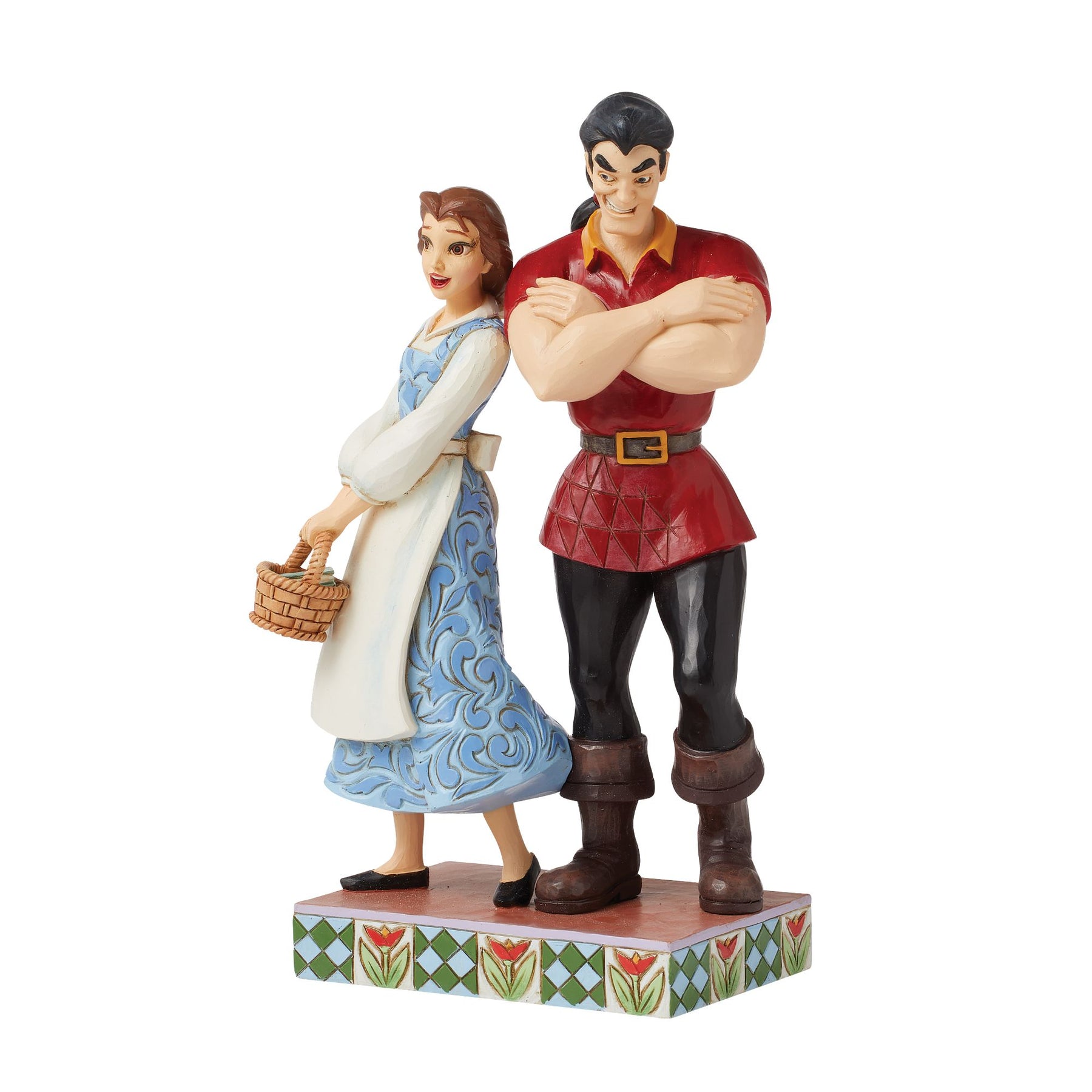 Gaston vs Belle Good vs Evil – Jim Shore