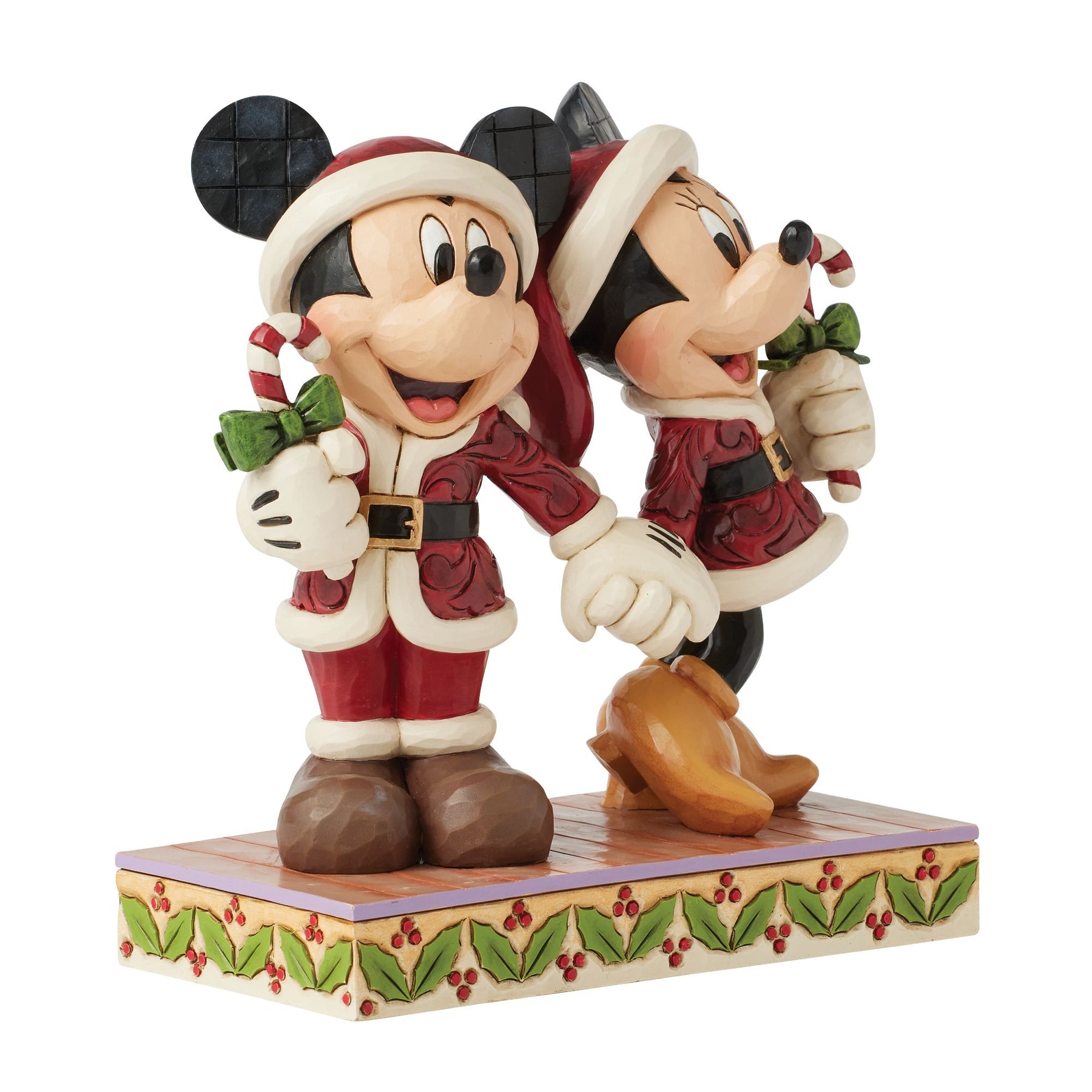 Mickey & Minnie Candy Canes – Jim Shore