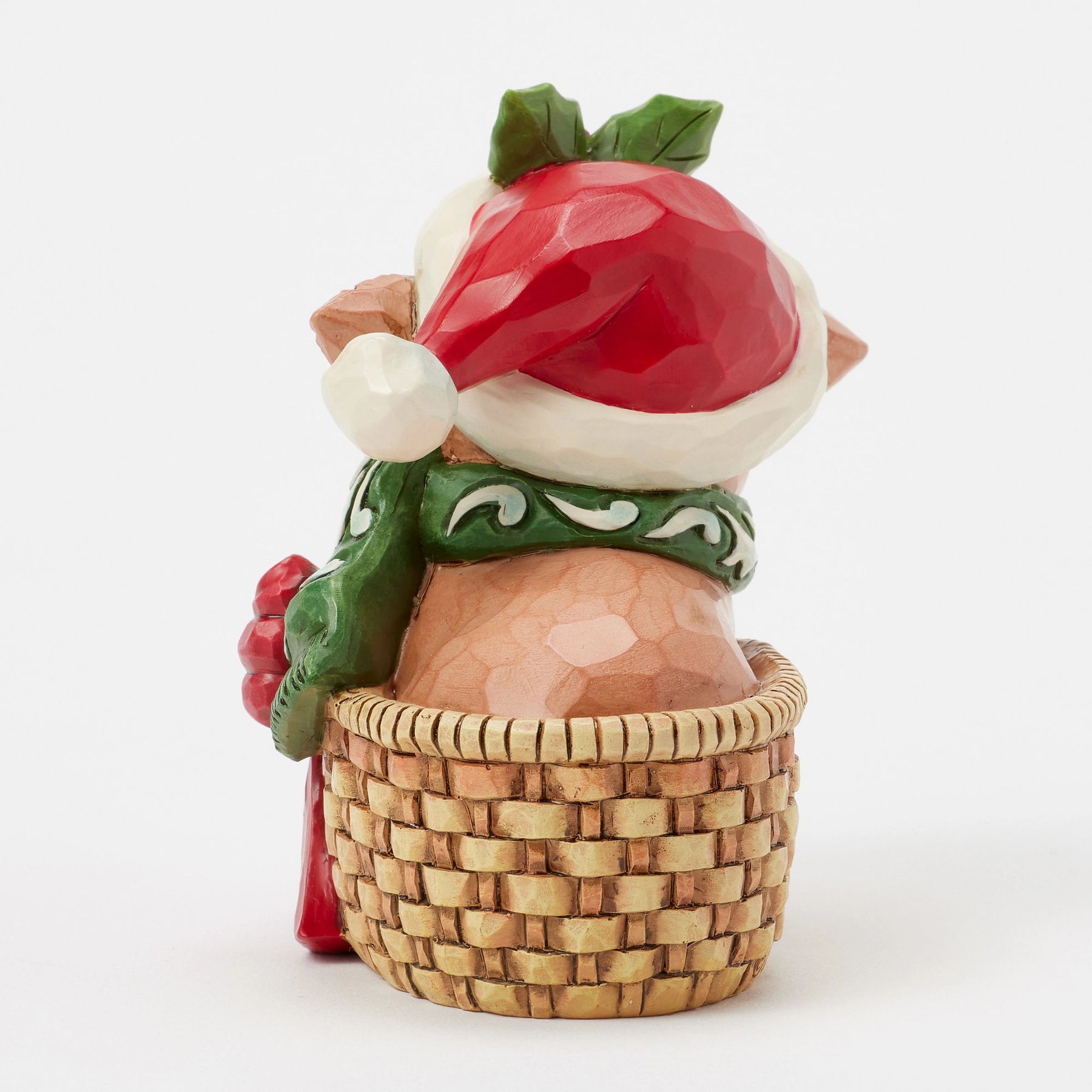 Highland Cow in Basket Mini – Jim Shore