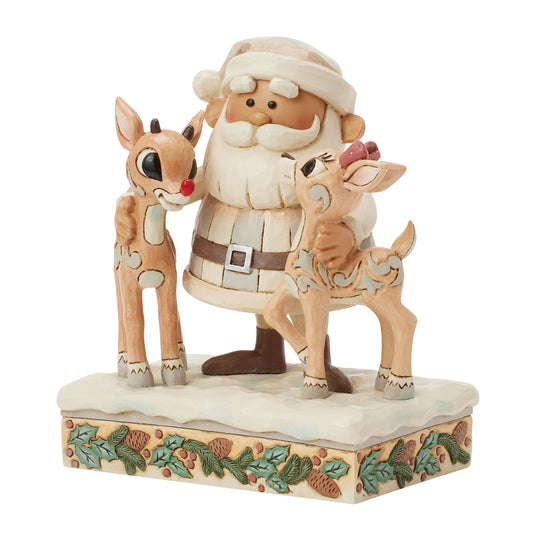 Woodland Santa with Reindeers – Jim Shore