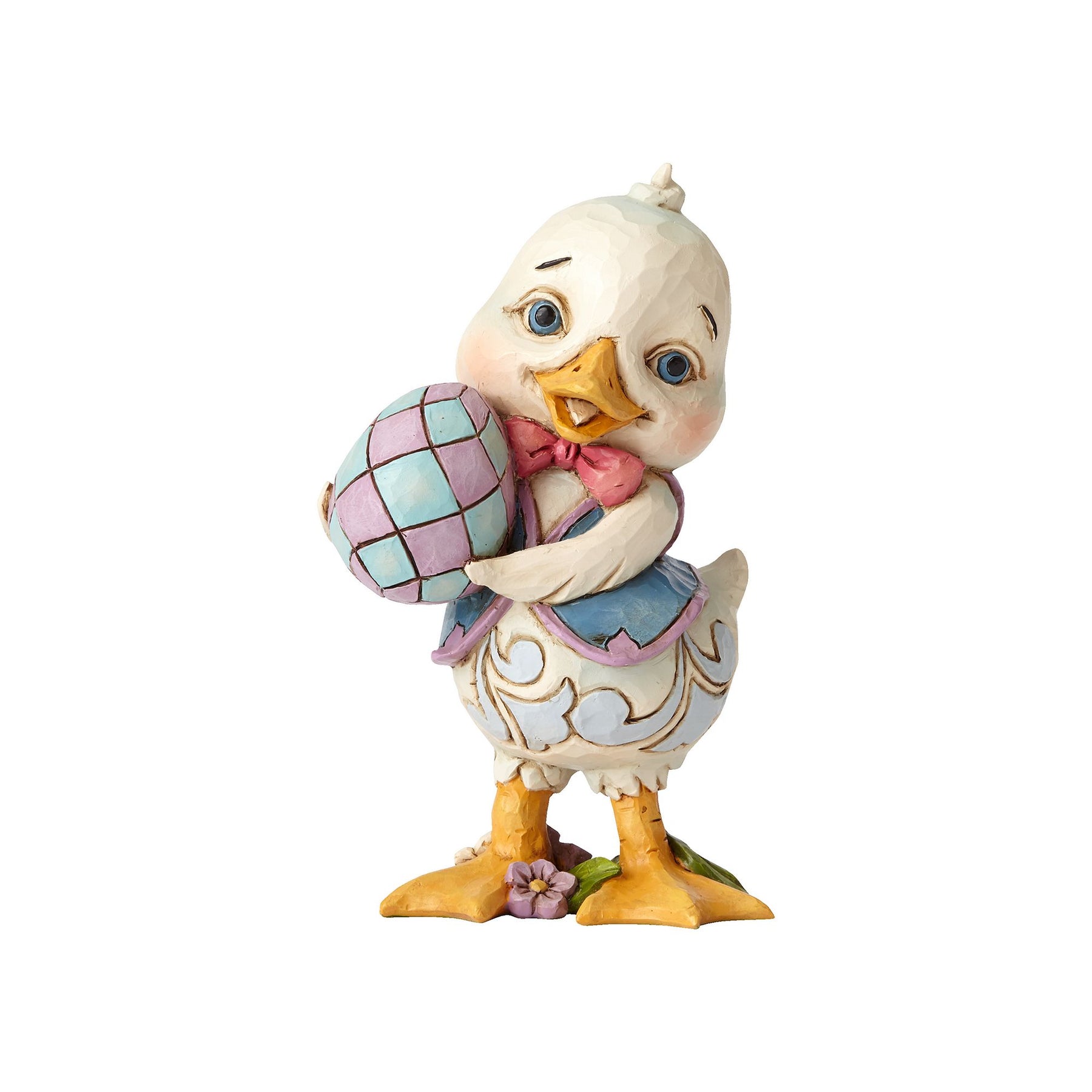 Pint Sized Duck Holding Egg – Jim Shore