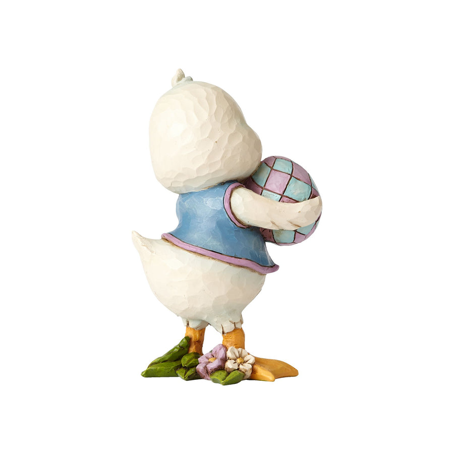 Pint Sized Duck Holding Egg – Jim Shore